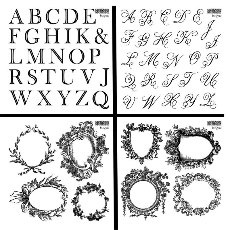 Insignia - IOD Stamp – Sentimental Salvage & Design