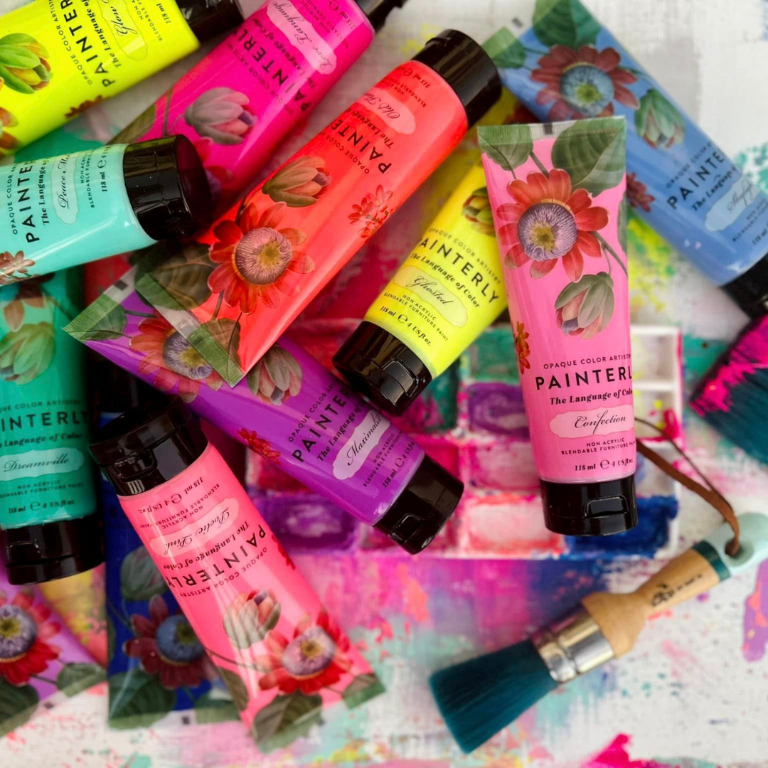 Painterly Furniture Artist Paint - by DIY Paint – Sentimental Salvage ...