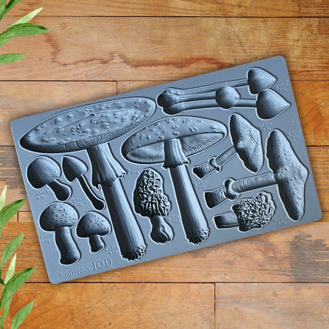 Toadstool - IOD Mould – Sentimental Salvage & Design