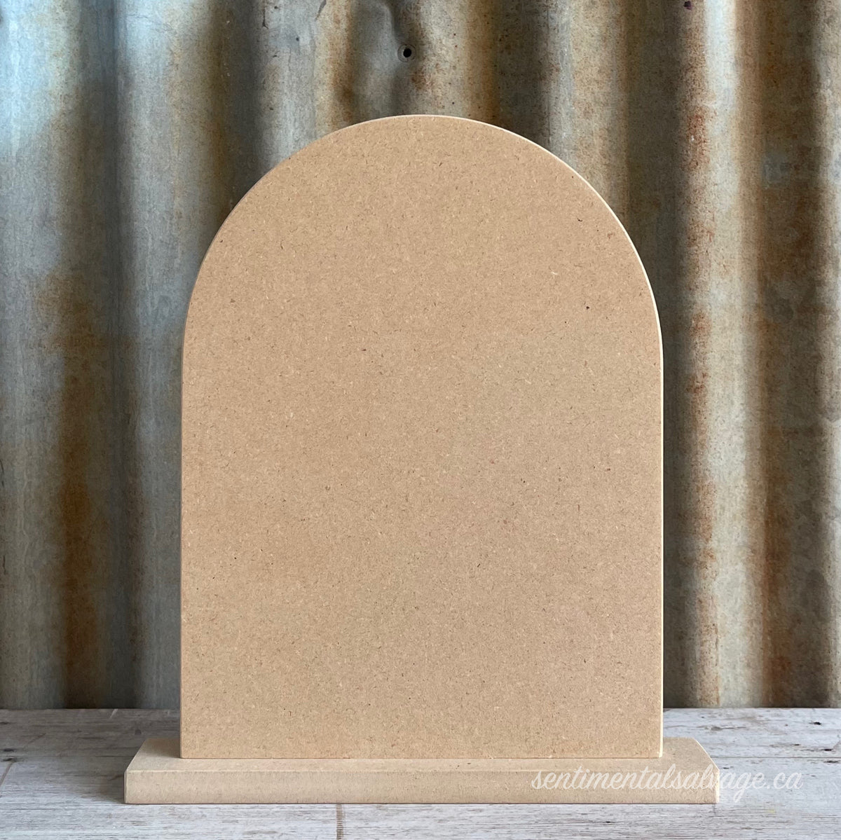 Arch Sign with Base - Craft Blank – Sentimental Salvage & Design